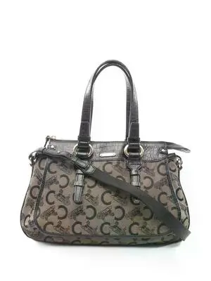 Celine C Macadam Canvas Tote Bag - Neutrals