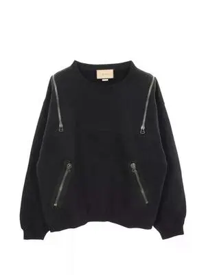 Gucci Metamorfosi Zip-detail Sweatshirt - Black
