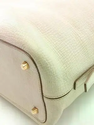 Loewe 2000s Mini Boston Leather Tote Bag
