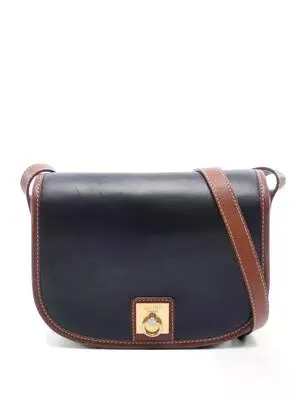 Celine Leather Shoulder Bag - Blue