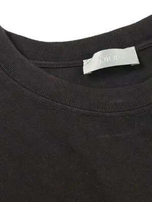 Dior 2010s Cd Logo-embroidered T-shirt