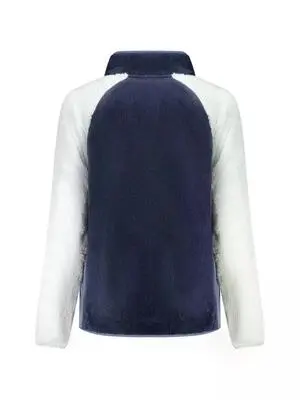 NORWAY 1963 Colour-block Fleece-texture Sweatshirt