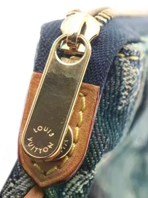 LOUIS VUITTON Monogram Denim Pouch
