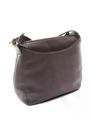 Loewe Grained Leather Logo Shoulder Bag