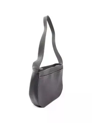 Loewe Logo-embossed Shoulder Bag - Black