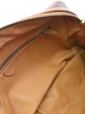 Celine Macadam Canvas Shoulder Bag - Brown