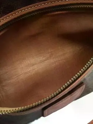 Celine Macadam Canvas Shoulder Bag