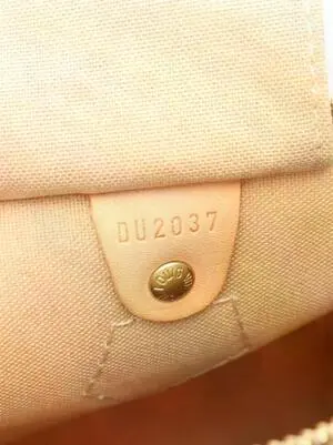 LOUIS VUITTON Speedy Bandouliere Damier Tote Bag - Neutrals