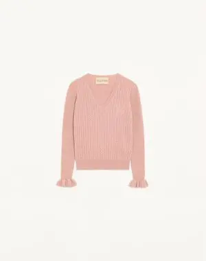 Valentino Garavani Embroidered Cashmere Jumper