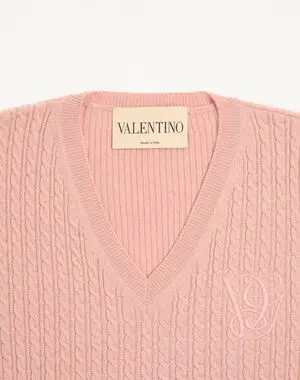 Valentino Garavani Embroidered Cashmere Jumper
