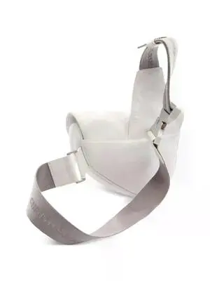 Dior Saddle Leather Body Bag - White