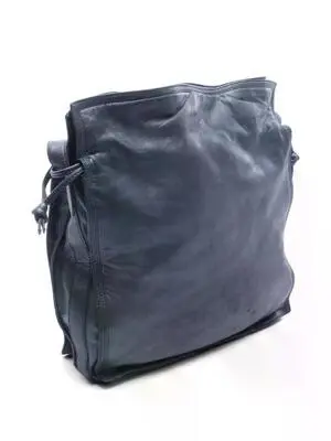 Loewe 2000s Anagram Leather Shoulder Bag