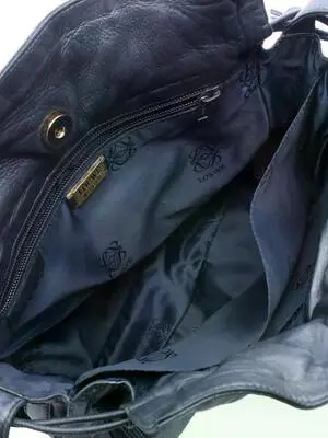 Loewe 2000s Anagram Leather Shoulder Bag
