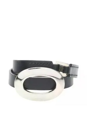 Hermès Veau Swift Double Tour Bracelet - Black