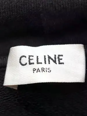Celine Rhinestone Logo Hoodie