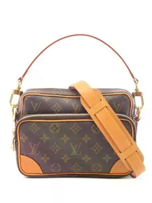 LOUIS VUITTON Nil Monogram Shoulder Bag - Brown