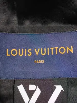 LOUIS VUITTON Embroidered Logo Bomber Jacket