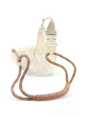 Dior 2000s Cd Diamond Saddle Belt Bag