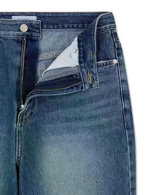 STUDIO TOMBOY Faded Wide-leg Jeans