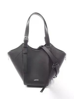 Loewe Hammock Flip Tote Bag - Black