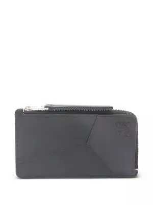 Loewe Puzzle Leather Wallet - Black