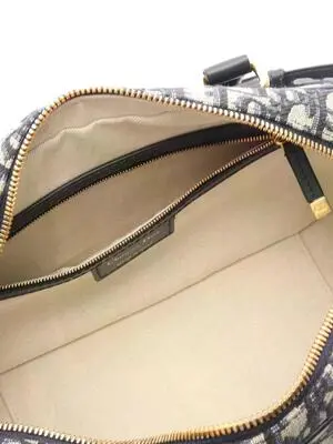 Dior D-vibe Oblique Bowling Tote Bag - Blue