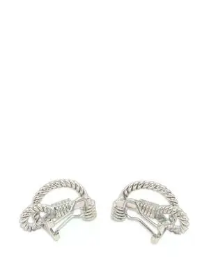 Hermès Rope-effect Clip-on Earrings