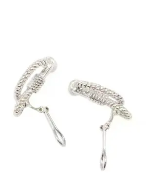 Hermès Rope-effect Clip-on Earrings