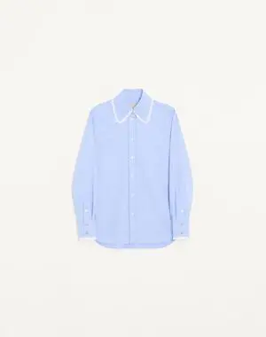 Valentino Garavani Oxford Shirt With Lace Detail