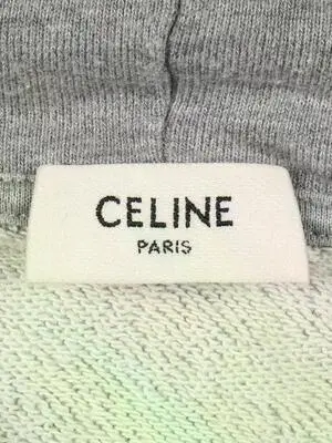 Celine Logo Drawstring Hoodie
