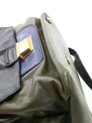 Miu Miu Two-way Leather Tote Bag