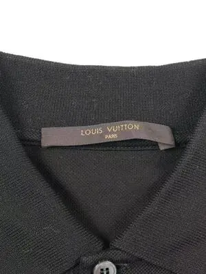 LOUIS VUITTON 2010s Circle Embroidered Polo Shirt