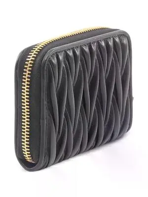 Miu Miu 2020s Matelassé Leather Wallet