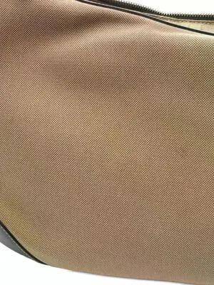 Prada 2000s Logo Jacquard Shoulder Bag