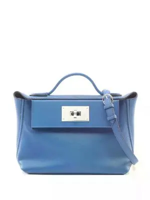 Hermès 2021 Mini 24/24 Crossbody Bag - Blue