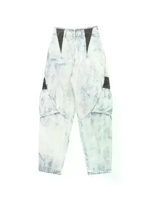 Celine 2000s Tie-dye Parachute Pants