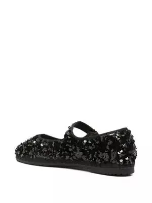 FLABELUS Embellished Ballet Flats