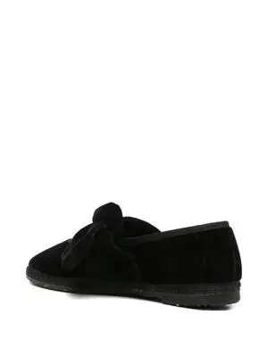 FLABELUS Lyra Bow-detail Ballet Flats