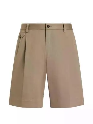 Dolce & Gabbana Cotton Bermuda Shorts - Neutrals