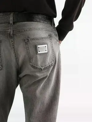 Dolce & Gabbana Logo Plaque Jeans