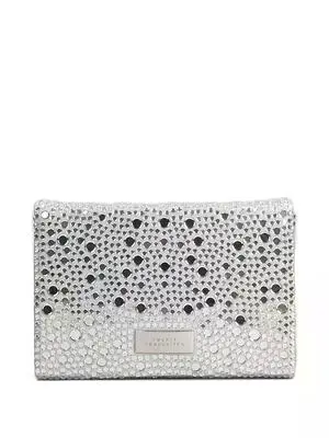 TWENTY FOURHAITCH Barceloneta Crystal-embellished Clutch Bag
