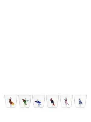 ICHENDORF MILANO Talking Trees Glass Tumblers - Multicolour