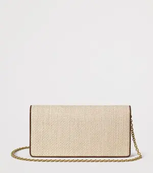 Mulberry Raffia Darley Clutch Bag - Neutral