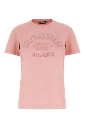 Dolce & Gabbana Embossed Logo T-shirt - Multicolor