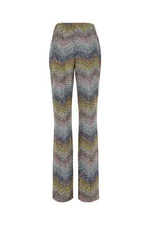 Missoni Zigzag Knit Trousers - Multicolor