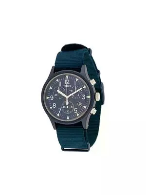 TIMEX Mk1 Aluminum Chronograph Watch - Blue