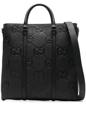 Gucci Tote Bag With Logo - Black