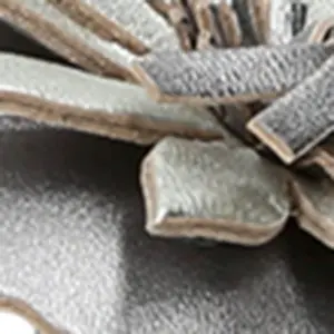 Zimmermann Metallic Leather Belara Slides - Silver