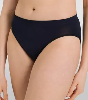 Hanro Touch Feeling Midi Briefs - Navy