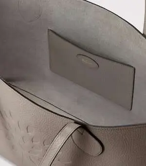 Mulberry Leather Tree Tote Bag - Neutral